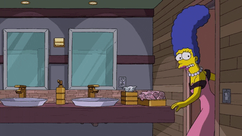 Shocked The Simpsons GIF by AniDom - Find & Share on GIPHY