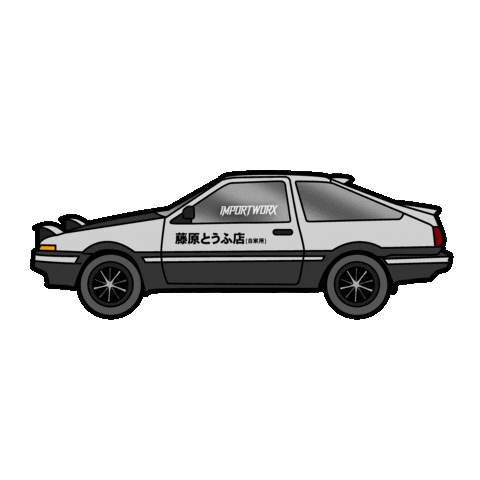 Initial D Ae86 Drifting