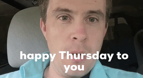 Happy Thursday GIF by Luke Guy - Find & Share on GIPHY