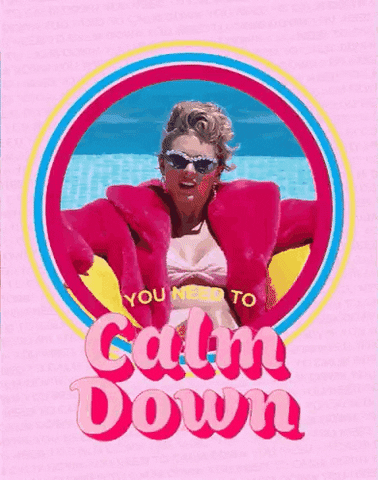 Taylor Swift Calm Down GIFs - Find & Share on GIPHY