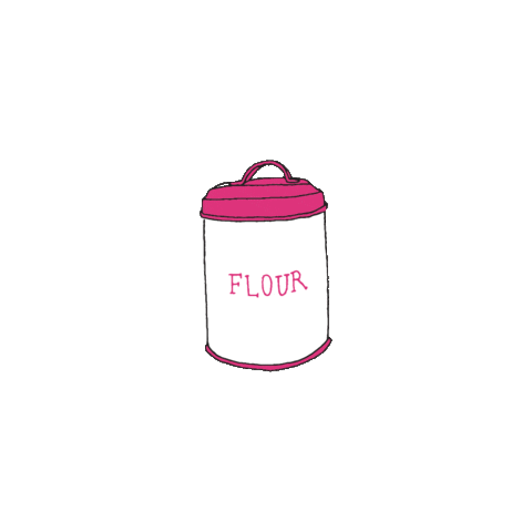 Bake Flour Sticker by Waitress The Musical for iOS & Android | GIPHY