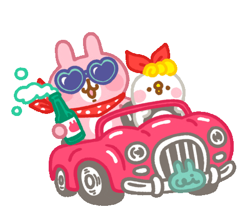 Car Go Sticker by Kanahei for iOS & Android | GIPHY