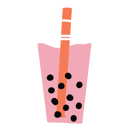 Bubble Tea Food Sticker for iOS & Android | GIPHY