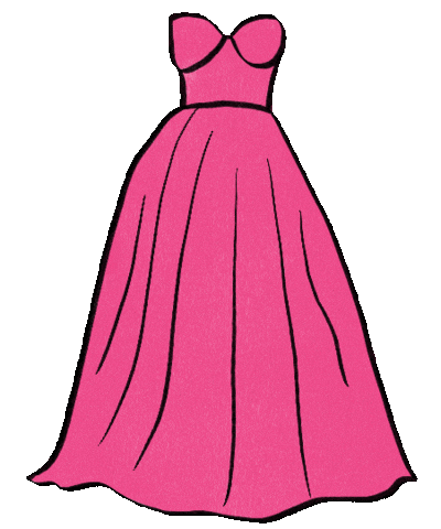 Animated Pink Dress