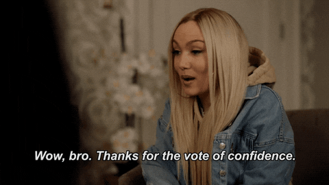 Vote Of Confidence GIFs - Get the best GIF on GIPHY