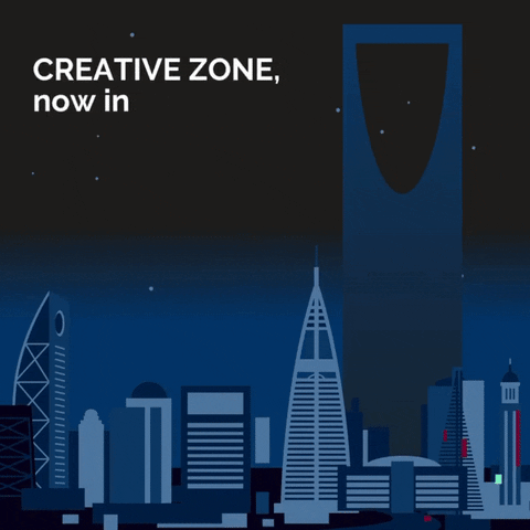 Creativezoneuae Saudi Arabia GIF by Creative Zone Dubai - Find & Share ...