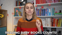 Baby Reading Gif