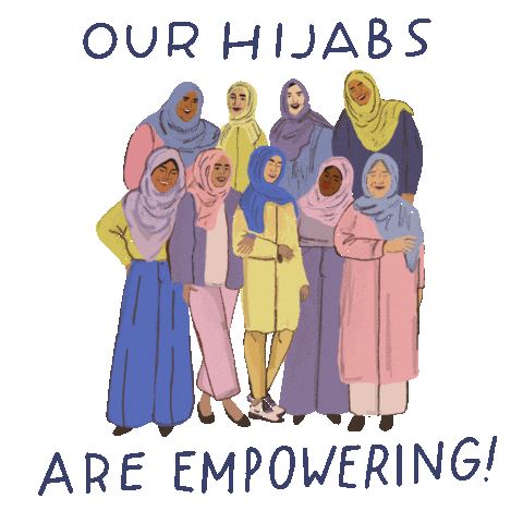 10 Stickers to Celebrate Hijabis by Hello All | GIPHY