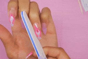 Nails Manicure GIF by Trés She - Find & Share on GIPHY