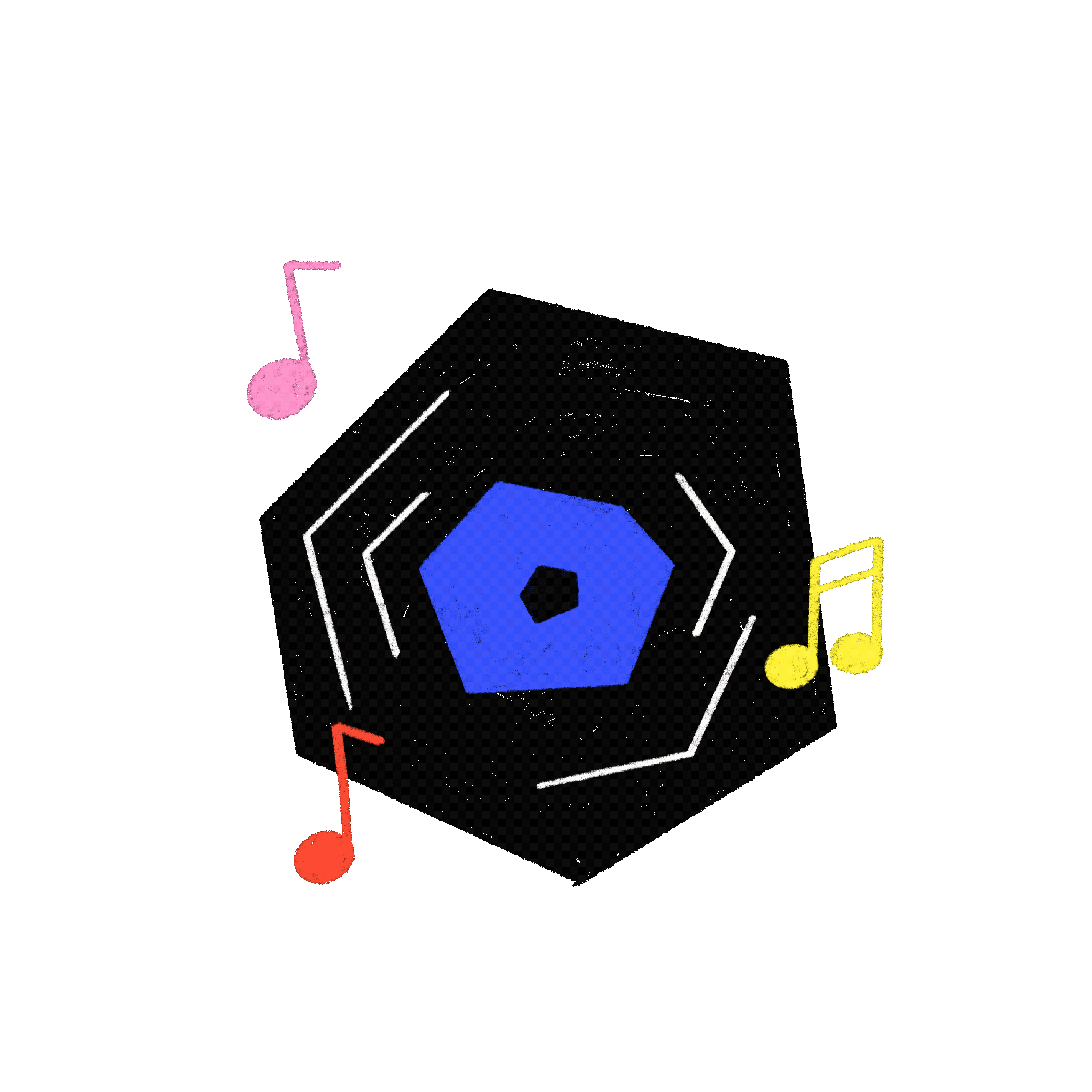 Dj Set Party Sticker by paolinoshka for iOS & Android | GIPHY