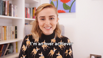 Im-an-over-achiever GIFs - Get the best GIF on GIPHY