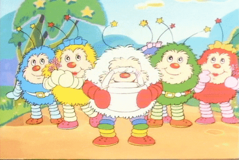 Happy Rainbow Brite GIF - Find & Share on GIPHY