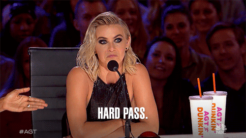 Hard Pass By Americas Got Talent Find And Share On Giphy