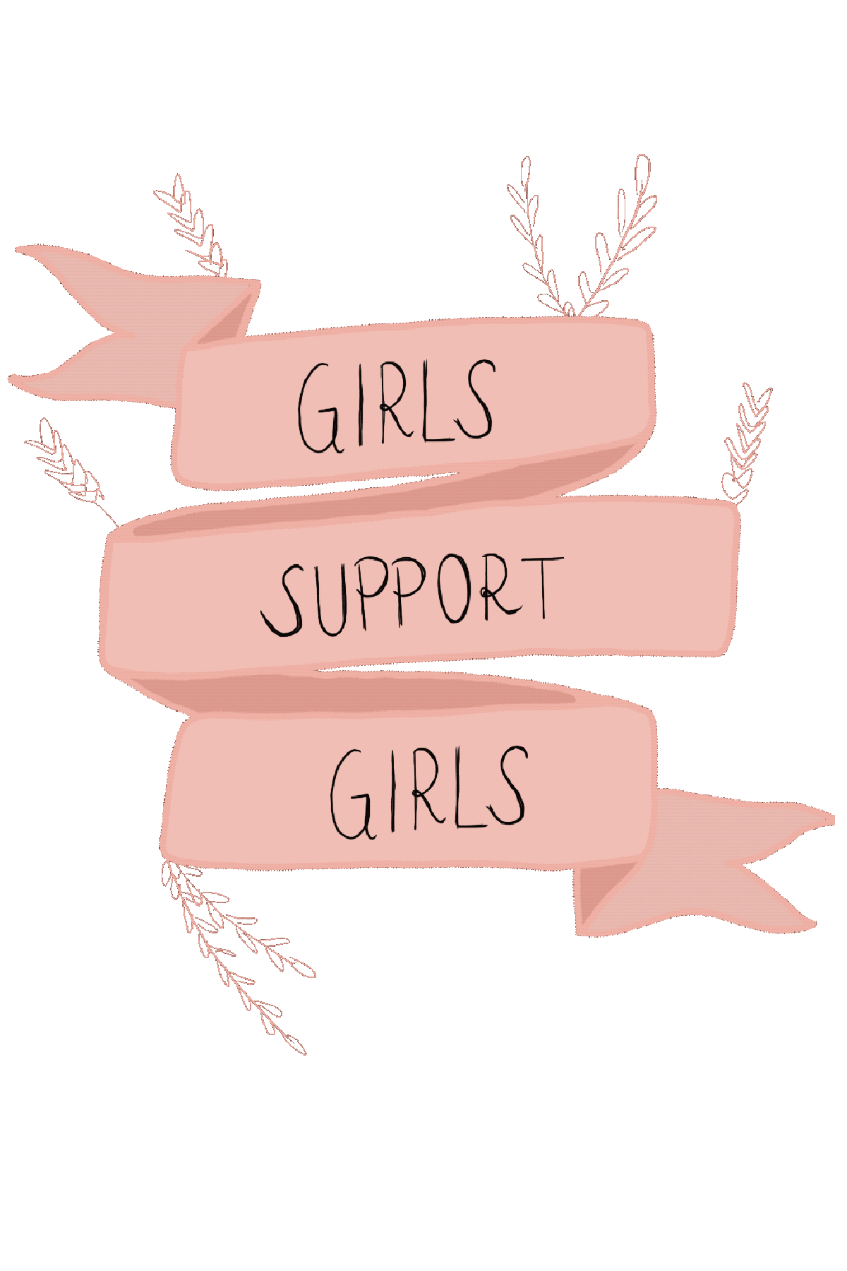 Girls Support Sticker by Juoso Gütersloh for iOS & Android | GIPHY