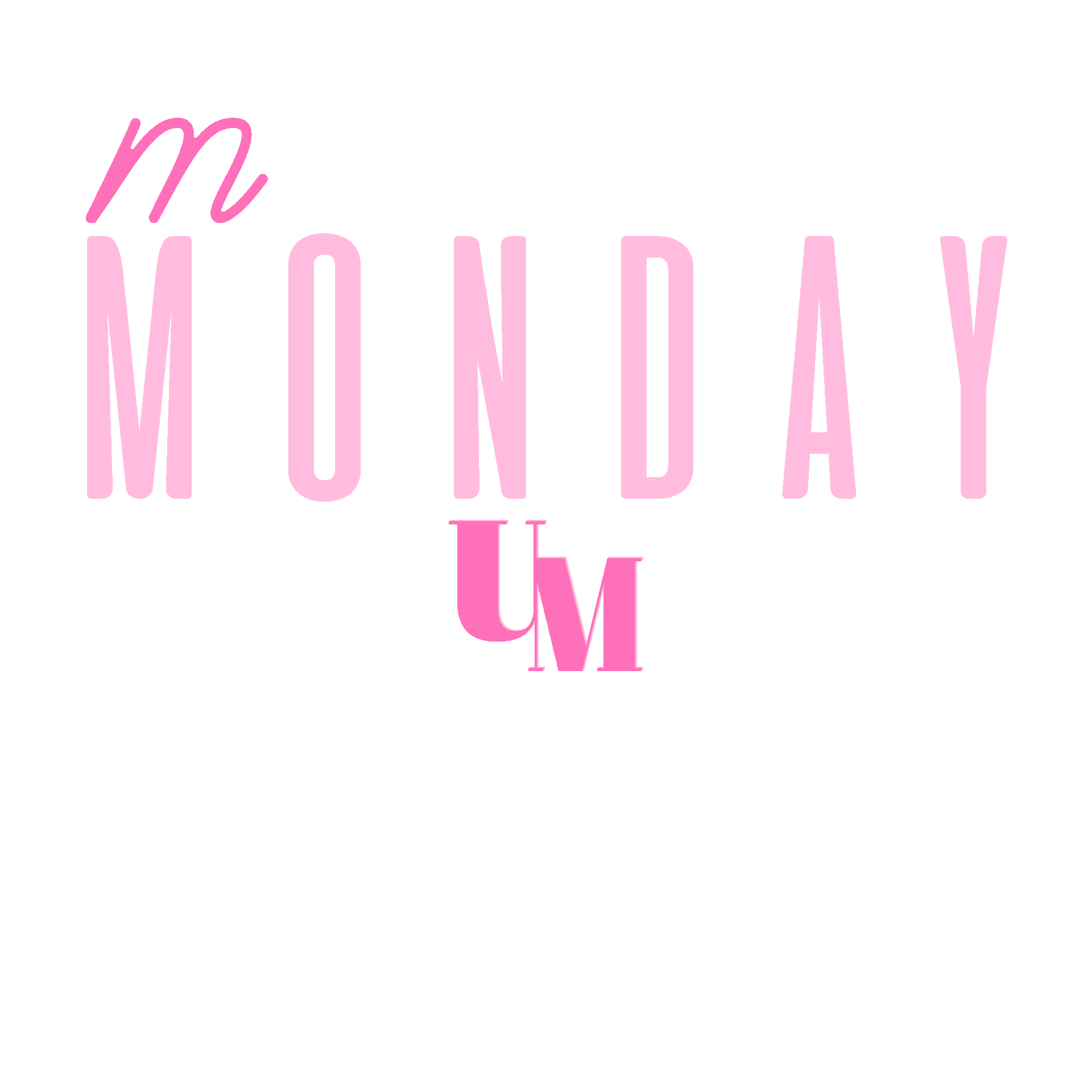 Happy Monday Sticker by UnitedMonograms for iOS & Android | GIPHY