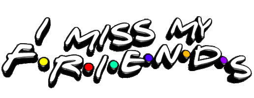 Text I Miss My Friends Sticker by AnimatedText for iOS & Android | GIPHY