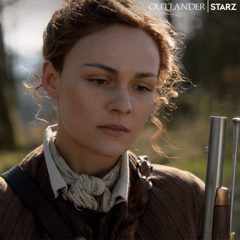 Season 5 Reaction GIF by Outlander - Find & Share on GIPHY