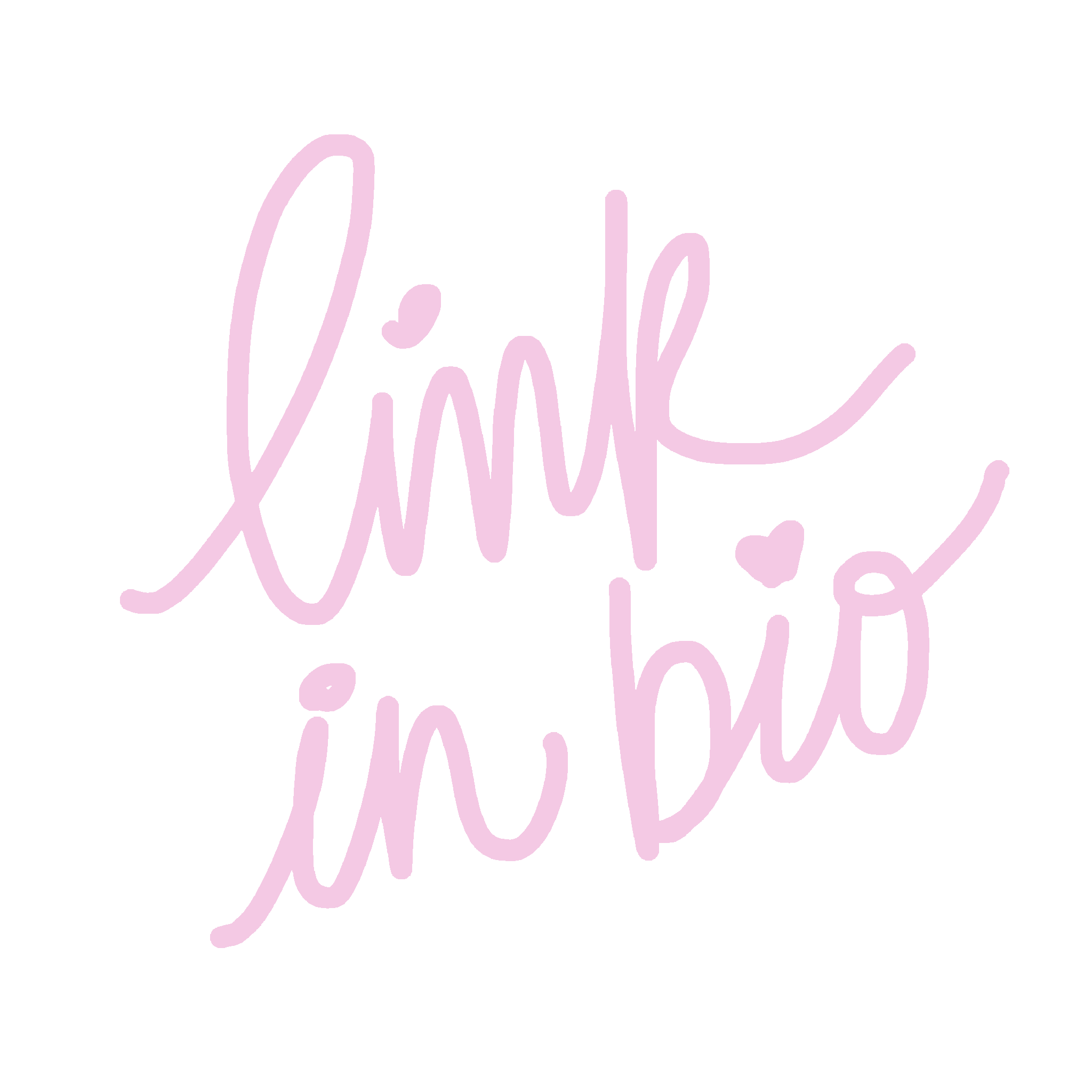 Pink Linkinbio Sticker by digitaal for iOS & Android | GIPHY