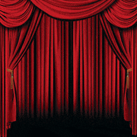 Red Curtain Gif