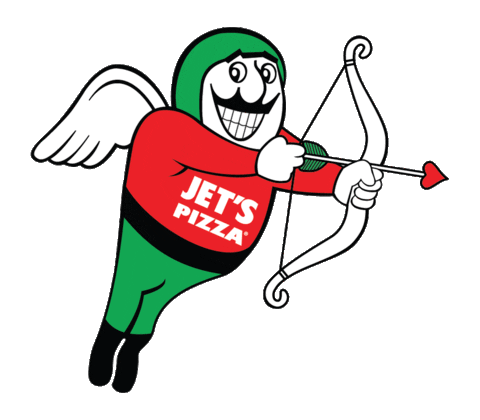 Valentines Love Sticker by Jet's Pizza for iOS & Android | GIPHY