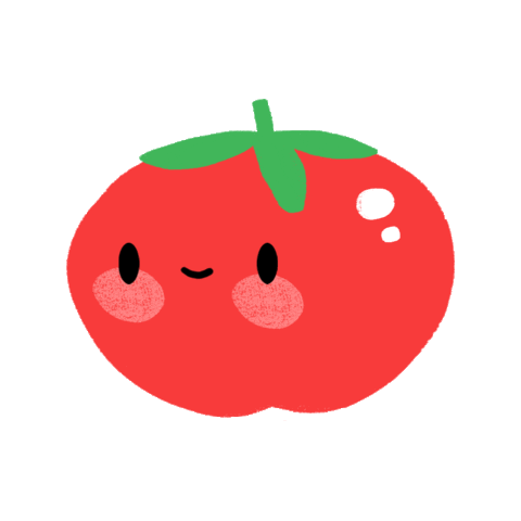 Happy Food Sticker by La Griffe de Maho for iOS & Android | GIPHY