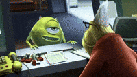 Roz Monsters Inc Gif