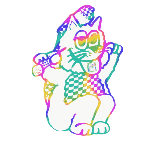 Tripping Cat Gif
