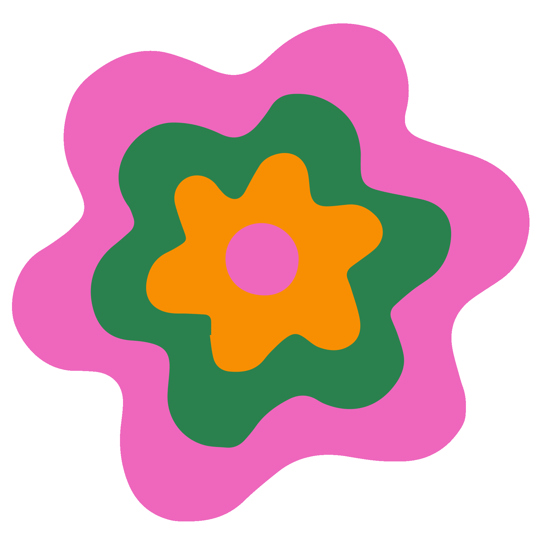 Flower Grow Sticker by Georgia Perry for iOS & Android | GIPHY