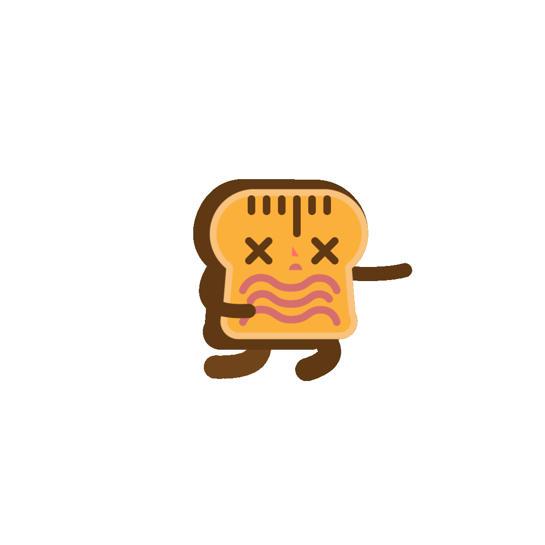 Sad Run Sticker by Here Studio for iOS & Android | GIPHY