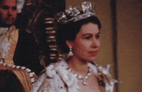 Unimpressed Queen Gif