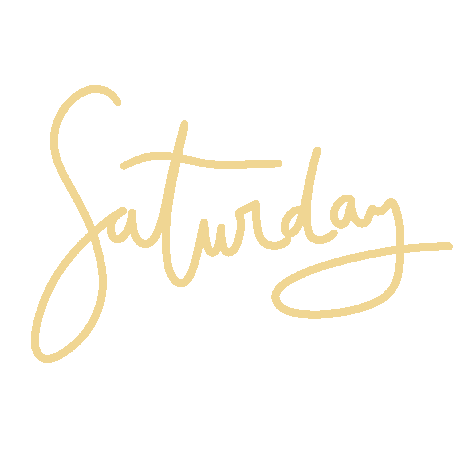 Saturday Sticker by lovestyle for iOS & Android | GIPHY