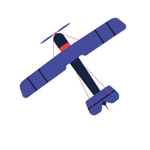 Flying Aviation Museum Sticker by Luchtvaartmuseum Aviodrome for iOS ...