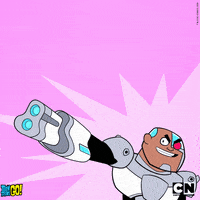 Cyborg Teen Titans Go Gif