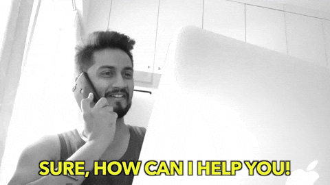 Helping How Can I Help You GIF by DigitalPratik™ - Find & Share on GIPHY
