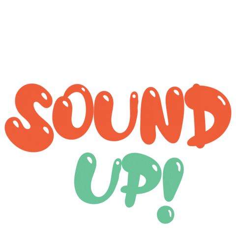 Volume Up Sound Sticker by totallygoodtime for iOS & Android | GIPHY