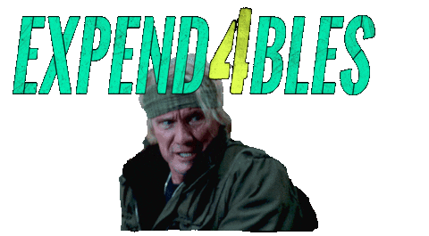 The Expendables Logo Sticker