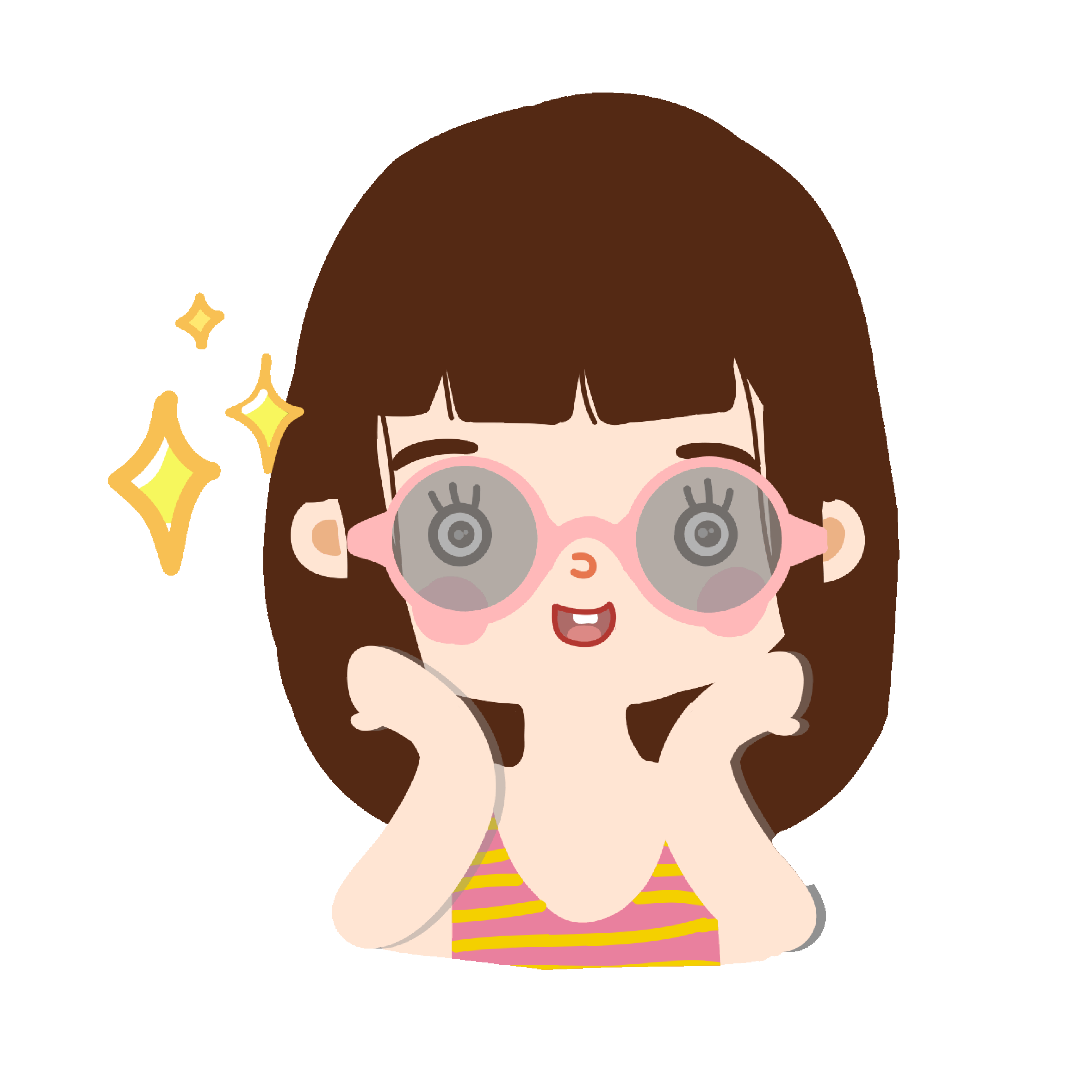 Happy Face Sticker for iOS & Android | GIPHY