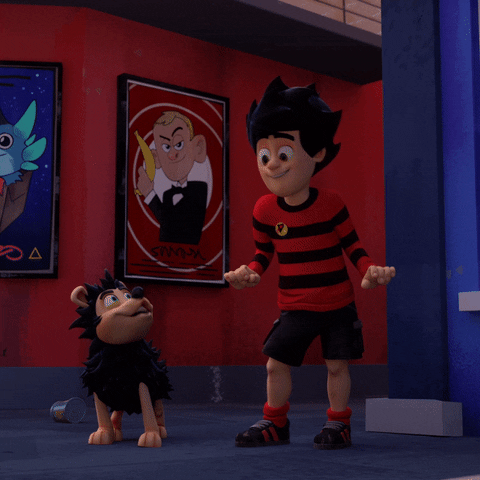 Dennis And Gnasher Unleashed Dancing GIF by Beano Studios - Find ...