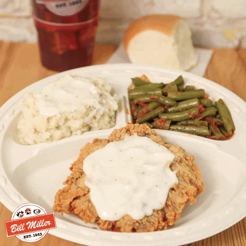Mashed Potatoes Billmiller GIF by Bill Miller Bar-B-Q - Find & Share on ...