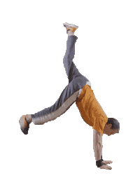 Breakdancing Bear Gif