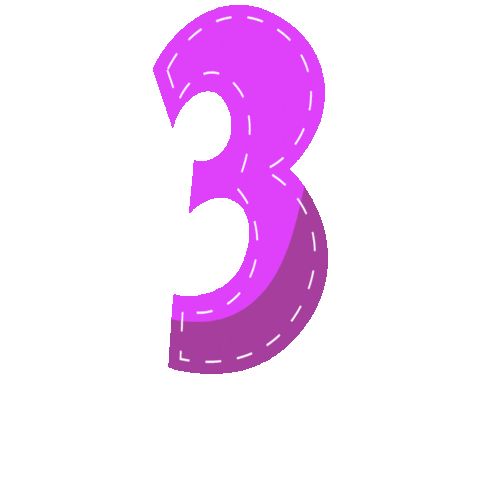 Number3 Sticker by Hobbykokken for iOS & Android | GIPHY