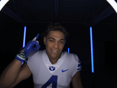 Byu Football Sport GIF by BYU Cougars - Find & Share on GIPHY
