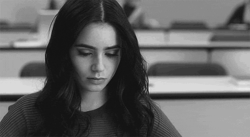 Lily Collins Gif Crying