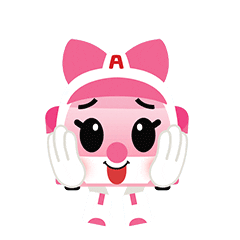 Happy Amber Sticker by Robocar POLI for iOS & Android | GIPHY