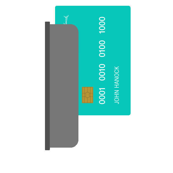 Credit Card Money Sticker by John Hancock for iOS & Android | GIPHY