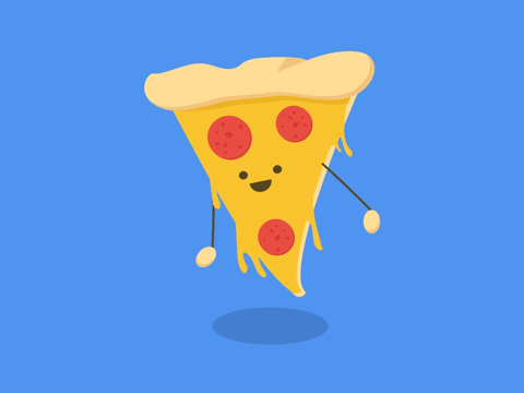 Dancing Pizza Gif
