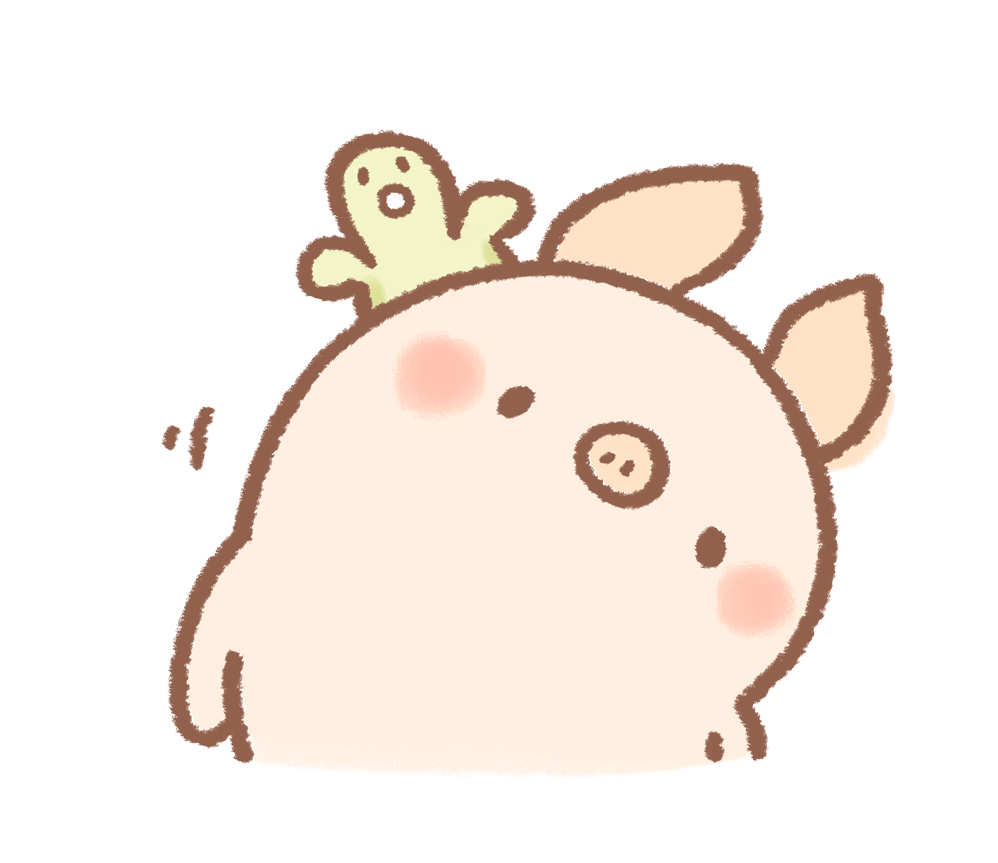 Pig Piggy Sticker by BREAD TREE for iOS & Android | GIPHY