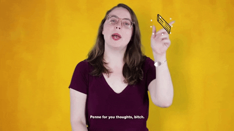 Penne For Your Thoughts GIFs - Get the best GIF on GIPHY