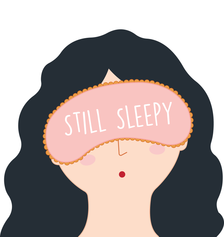 Girl Sleep Sticker by mgplabel for iOS & Android | GIPHY