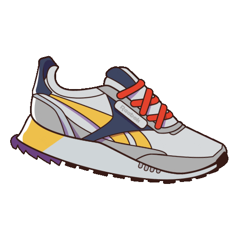 Classic Leather Sticker by Reebok for iOS & Android | GIPHY